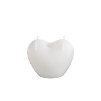 China DIY Aromatherapy Candle Stand Base Decoration Grinding Tool 3D Three Dimensional Love Gypsum Candlestick Silicone Mold for sale