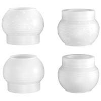 China Aromatherapy Gypsum Resin Cement Fish Tank Flowerpot Silicone Mold DIY Dried Flower Succulent Small Hanging Basin Mold for sale