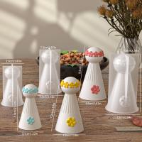 China Ins Wind Flower Ring Angel Candle Gypsum Mold DIY Aromatherapy Gypsum Expanded Stone Ornament Silicone Mold for sale