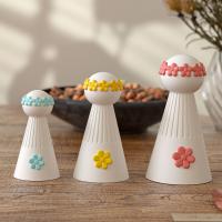 China Ins Wind Flower Ring Angel Candle Gypsum Mold DIY Aromatherapy Gypsum Expanded Stone Ornament Silicone Mold for sale