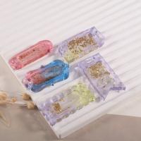 China Crystal Dropper Resin Oval Lace Heart-shaped Quicksand Pendant Hair Clip Hanging Decoration Keychain Silicone Mold for sale