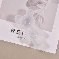 China DIY Drop Glue Space Rabbit Astronaut Bear Silicone Mold Cartoon Gypsum Candle Keychain Grinder for sale
