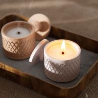 China DIY Dropper Circular Grid Storage Box Storage Can Aromatherapy Gypsum Candle Cup Container Silicone Mold for sale
