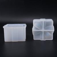 China DIY Crystal Dropping Glue Handmade Silicone Mold Bow Gift Box Mold Jewelry Storage Box Mold for sale