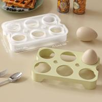 China Easter Egg Bracket Ornament Silicone Mold DIY Six Piece Egg Base Drip Plaster Mold for sale