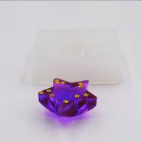 China Crystal Resin Pendant Silicone Mold No Sanding DIY Handmade Jewelry Moon Cat Wings Star for sale