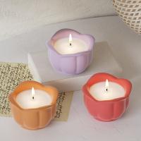 China DIY Gypsum Aromatherapy Candle Cup Rose Storage Jar Mirror Flower Pot Decoration Silicone Mold Wholesale for sale