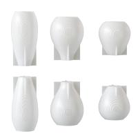 China Nordic-inspired Ins Wind Chime Vase Candle Holder DIY Aromatic Plaster Cement Decor Silicone Mold for sale