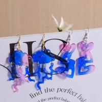 China Crystal Drip Glue Love Flower Note Letter Water Drop Cloud Earrings Jewelry Pendant Silicone Mold for sale