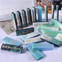 China DIY Crystal Dropping Glue Mold, Stacking Music Building Blocks, Character Cards, Sincere Words, Big Adventure, Drawing Cards, Silicone Mold for sale
