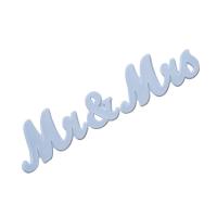 China DIY Crystal Dropper Mold With The English Letters MR?&? Mr. MRS Signs Up To Decorate The Silicone Mold for sale