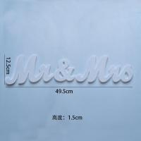 China DIY Crystal Dropper Mold With The English Letters MR?&? Mr. MRS Signs Up To Decorate The Silicone Mold for sale