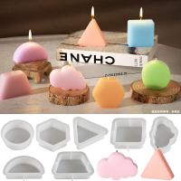 China DIY Dropper Glue Triangle, Square Circle, Pentagon, Semicircle, Trapezoid, Cloud Fragrance, Gypsum Candle, Silicone Mold for sale