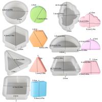 China DIY Dropper Glue Triangle, Square Circle, Pentagon, Semicircle, Trapezoid, Cloud Fragrance, Gypsum Candle, Silicone Mold for sale