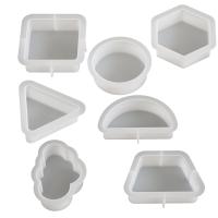 China DIY Dropper Glue Triangle, Square Circle, Pentagon, Semicircle, Trapezoid, Cloud Fragrance, Gypsum Candle, Silicone Mold for sale