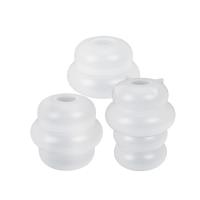 China Crystal Dropper Nordic Multi-layer Circular Candle Holder DIY Cement Gypsum Ornament Silicone Mold for sale