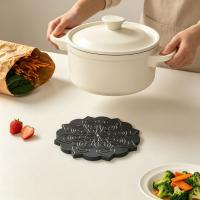 China Mandala Patterned Circular Coaster Silicone Mold DIY Aromatherapy Gypsum Drip Insulation Pad Mold for sale