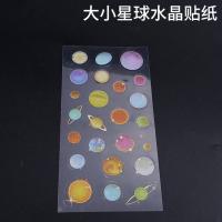 China Mobile Phone Patch Material Transparent Material Stickers Perfume Planet Crystal Stickers Crystal Drops for sale