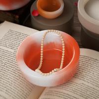 China DIY Crystal Dropper Resin Cement Storage Box, Polished Mirror Surface, Circular Gypsum Candle Cup, Silicone Mold for sale