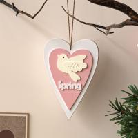 China DIY Easter Love Bird Letter Home English Spring Listing Gypsum Silicone Mold for sale