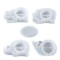 China DIY Crystal Dropper Mold Animal Piggy Bank Storage Box Piggy Bank Silicone Mold Spot Wholesale for sale