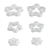 China New Pentagram Silicone Mold DIY Drip Glue Mirror Hollow Star Hanging Ornament Gypsum Mold for sale