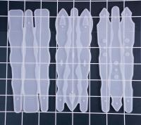 China Fan Mold DIY Crystal Dropper Mold Silicone Mold Fan Bone Mold Feather Fan Token Fan Mini Fan Mold for sale