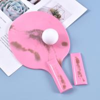 China DIY Crystal Dropper Mold, Homemade, Personalized, Good-looking, Table Tennis Racket Silicone Mold, Spot Wholesale for sale