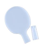 China DIY Crystal Dropper Mold, Homemade, Personalized, Good-looking, Table Tennis Racket Silicone Mold, Spot Wholesale for sale