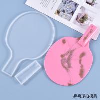 China DIY Crystal Dropper Mold, Homemade, Personalized, Good-looking, Table Tennis Racket Silicone Mold, Spot Wholesale for sale