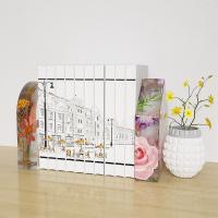China DIY Crystal Dropper Resin Geometric Body Large Cubic Specimen House Arch Body Mirror Silicone Mold for sale