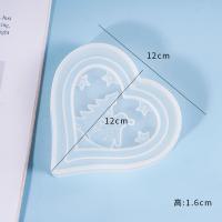 China DIY Crystal Dropping Glue Mold Christmas Tree Love Snowman Theme Hanging Decoration Ornament Silicone Mold for sale