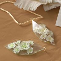 China DIY Four Connected Hexagonal Diamond Gemstone Patch Pendant Earrings Pendant Mirror Drip Silicone Mold for sale