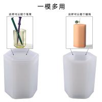 China DIY Crystal Dropper Resin Mold, Multiple Pen Holders, Candle Storage, Table, Silicone Mold for sale