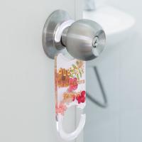 China Crystal Dropper Glue DIY Door Handle Hanging Mold Identification Prompt Door Number Do Not Disturb Door Hanging Silicone Mold for sale