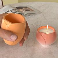 China Tulip Flower Vase, Pen Holder, Storage Jar, Silicone Mold, DIY Aromatherapy Gypsum Candle Cup Mold for sale
