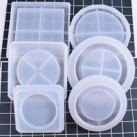 China DIY Crystal Dropper Silicone Mold Silicone Dropper Large Ashtray Three-dimensional Square Diamond Bird's Nest Large for sale