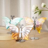 China Crystal Dropper Resin Butterfly Wing Decoration DIY Aromatherapy Gypsum Decoration Pendant Silicone Mold for sale