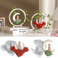 China Cross Border Bubble Cloud Moon Cat Ornament Silicone Mold DIY Aromatherapy Gypsum Starry Sky Cat Jewelry Dropping Mold for sale
