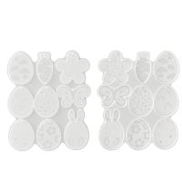 China Easter Eggs, Butterflies, Flowers, Radishes, Rabbits, Easter Egg Pendants, Hanging Accessories, Silicone Molds With Droppings for sale