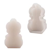 China Cross Border Popular Violin Instrument Shaped Candle Mold DIY Aromatherapy Gypsum Ornament Silicone Mold for sale