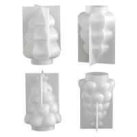 China DIY Aromatherapy Gypsum Ice Cream Cream Christmas Tree Christmas Day Candle Decoration Silicone Mold for sale
