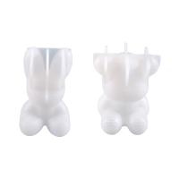 China DIY Crystal Dropping Gel Mold Cute 3D Diamond Bear Little Rabbit Platform Silicone Mold for sale
