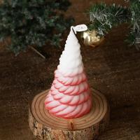 China Christmas Tree Candle Silicone Mold DIY Christmas Aromatherapy Party Candle Gypsum Decorative Ornament Silicone Mold for sale