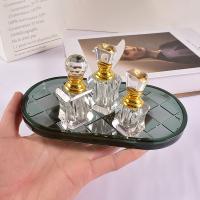 China DIY Dropper Epoxy Resin Gypsum Elliptical Circular Checkerboard Pattern Storage Box Jewelry Silicone Mold for sale