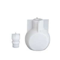 China DIY Resin Drip Glue Drift Bottle Vase Flower Ware Silicone Mold Aromatherapy Gypsum Candle Holder Ornament Grinder for sale