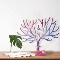 China DIY Crystal Dropper Resin Mold, Deer Horn Tree Branch Display Stand, Jewelry Display Table, Silicone Mold for sale