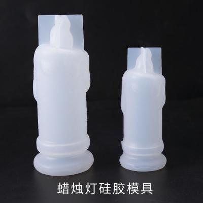 China DIY Crystal Dropper Candle Holder Mold, Small Night Light, Dining Table Decoration, Silicone Mold for sale