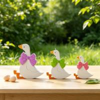 China DIY Cross-border New Large, Medium, And Small Bow White Goose Aroma Gypsum Candle Ornaments Silicone Molds for sale