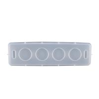 China DIY Crystal Drip Glue Red Wine Glass Tray Mold Glass Tray Pad Platform Silicone Mold In Stock for sale